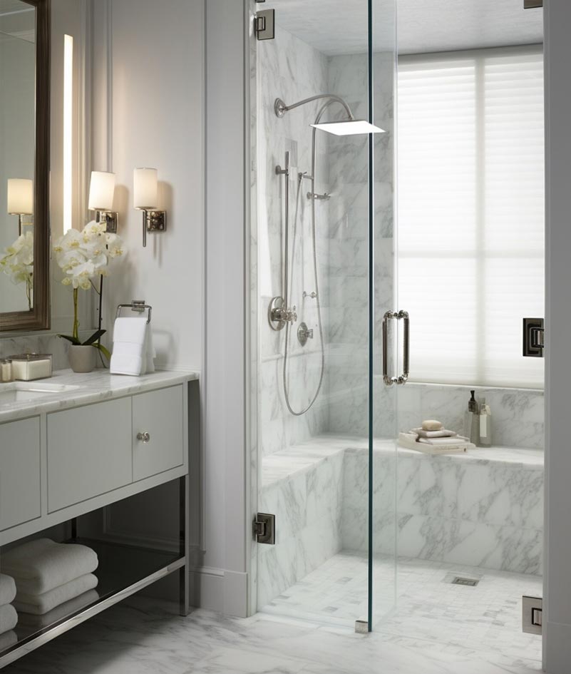 Frameless & Custom Shower Screens | UK GLAZE LTD